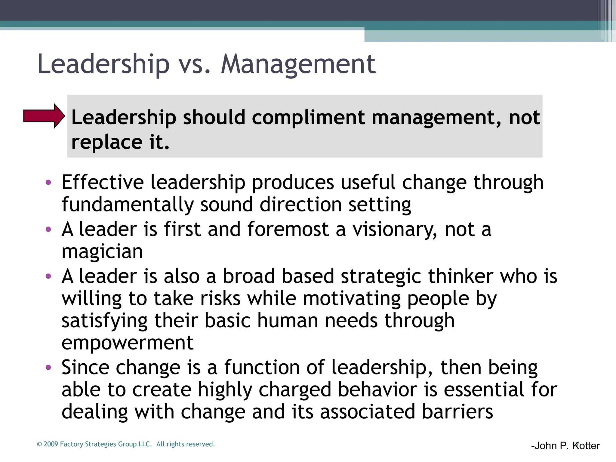Lean Leadership principals and practices | PPT