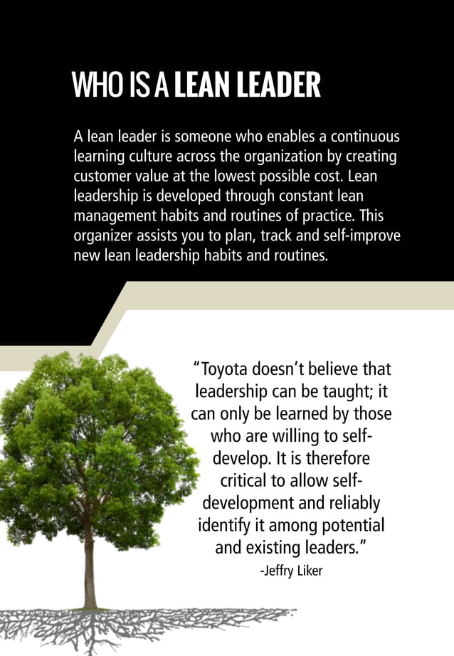 Lean Leader's Organizer | PDF