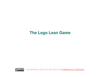 Lean Lego Game Slides - Short Presentation | PDF