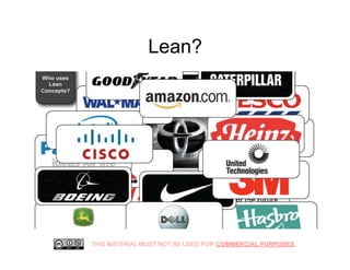 Lean Lego Game Slides - Short Presentation | PDF