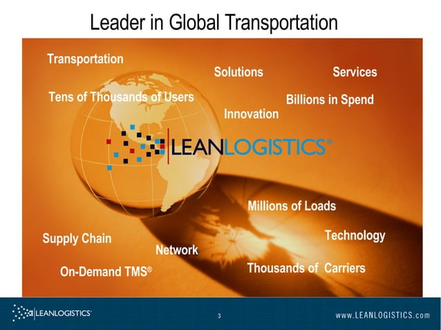 LeanLogistics Introductory Presentation | PPT
