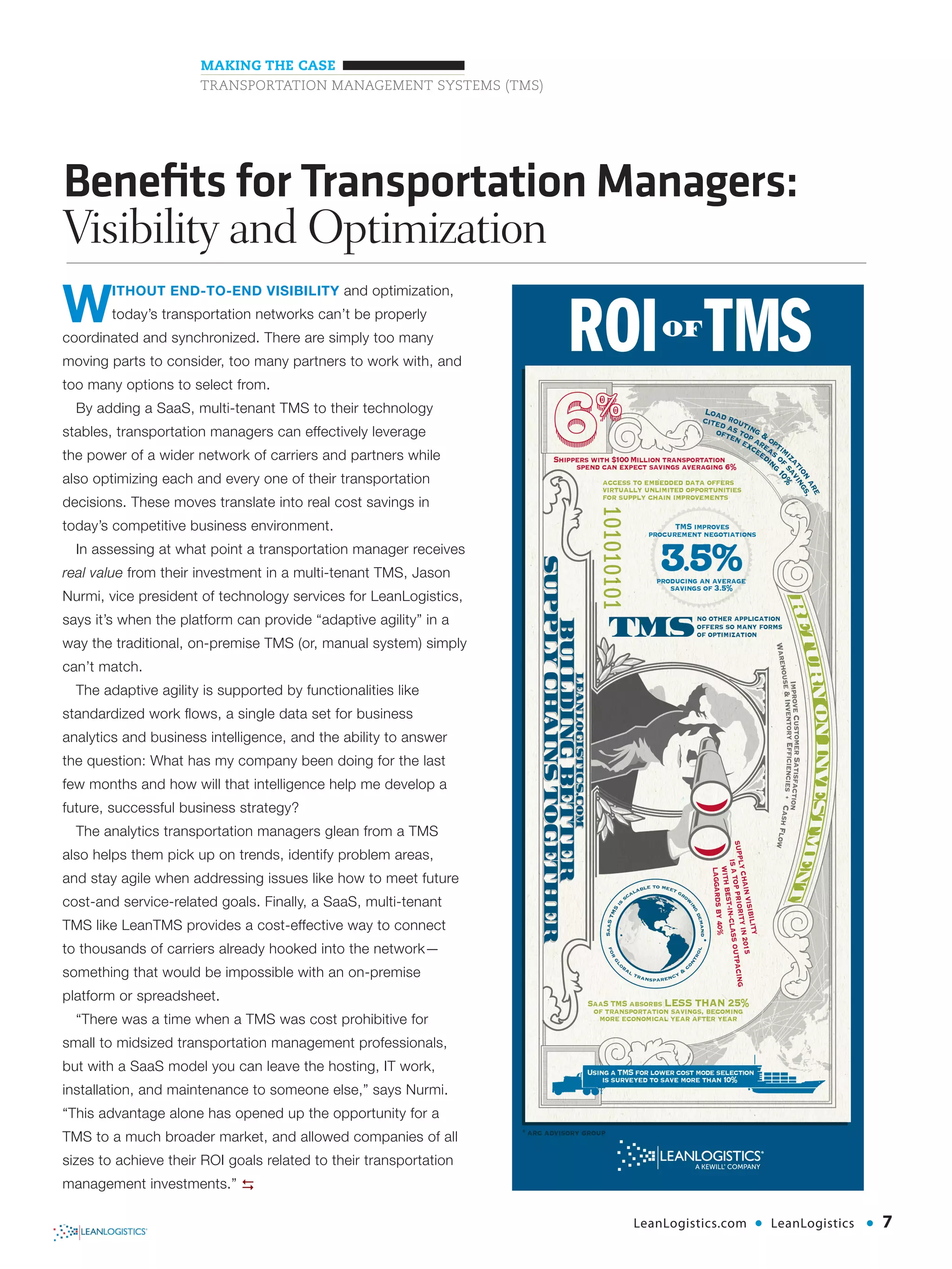 Leanlogistics mtc tms | PDF