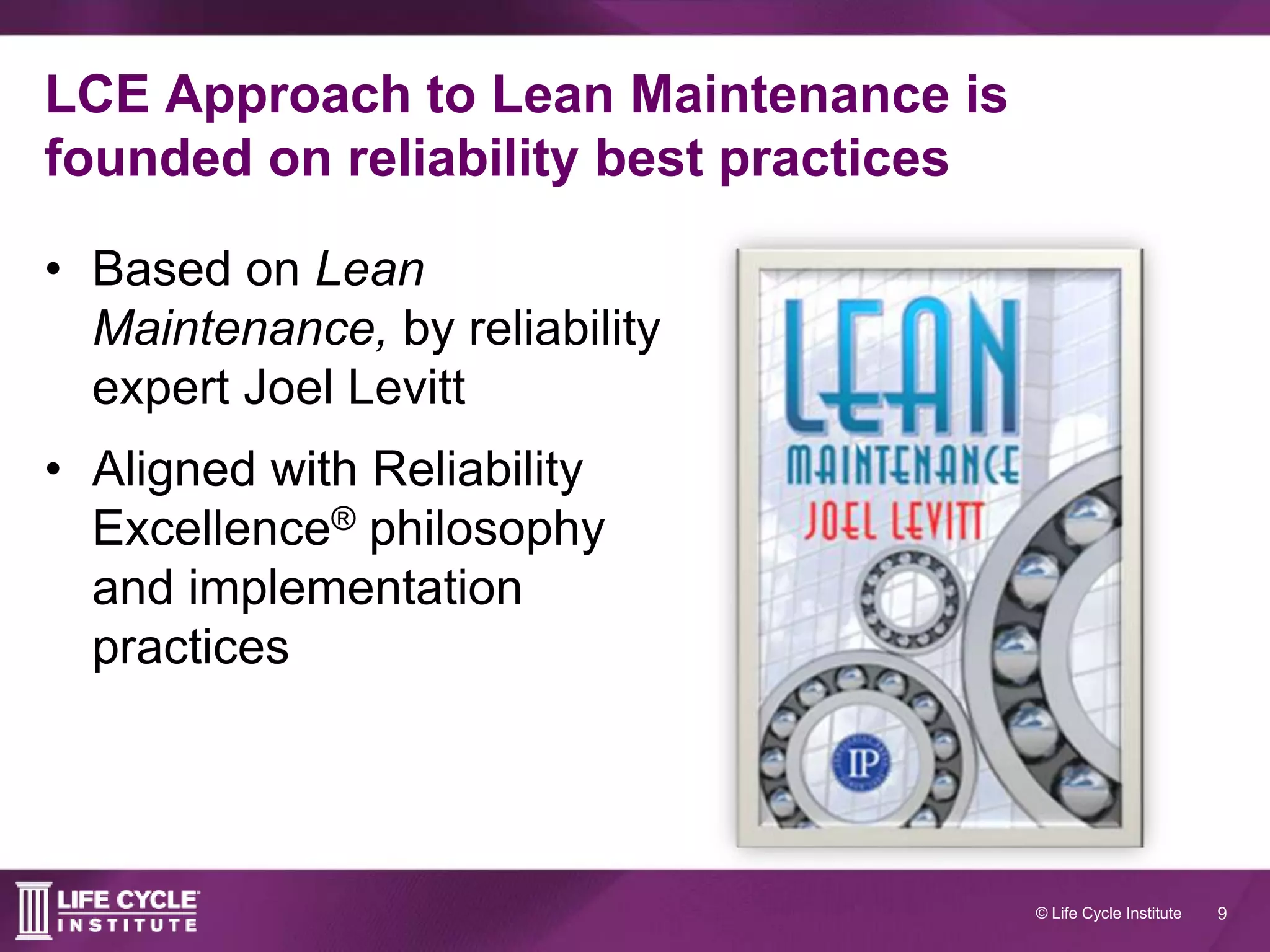 Lean Maintenance Training | PPTX