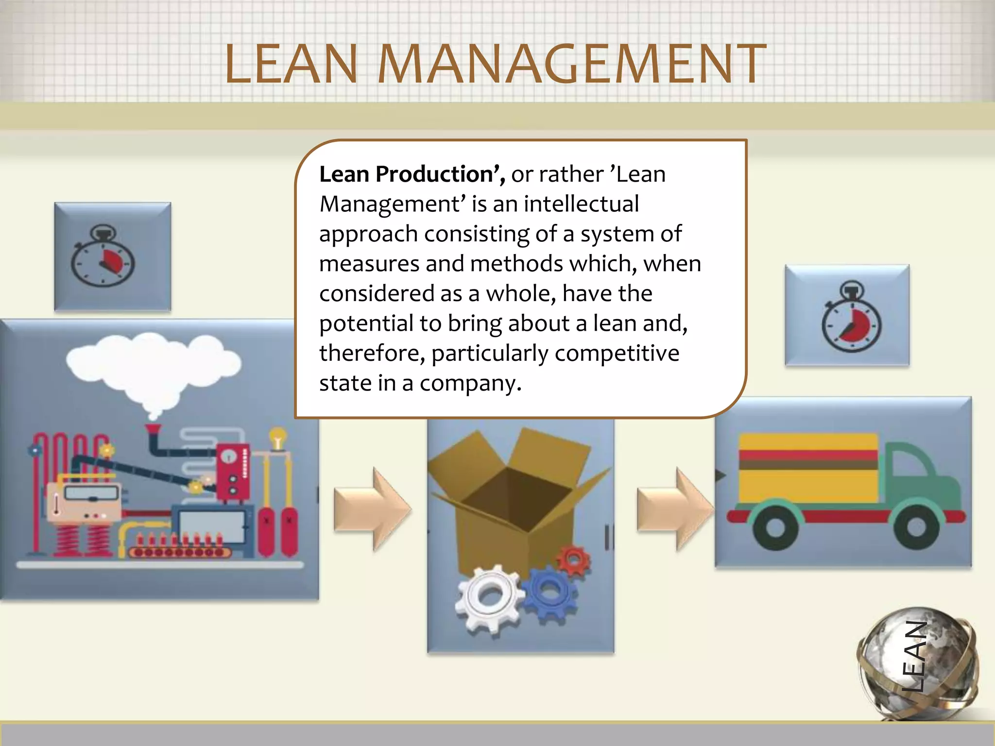 IMPROVEMENT OF MANUFACTURING OPERATIONS THROUGH A LEAN MANAGEMENT ...