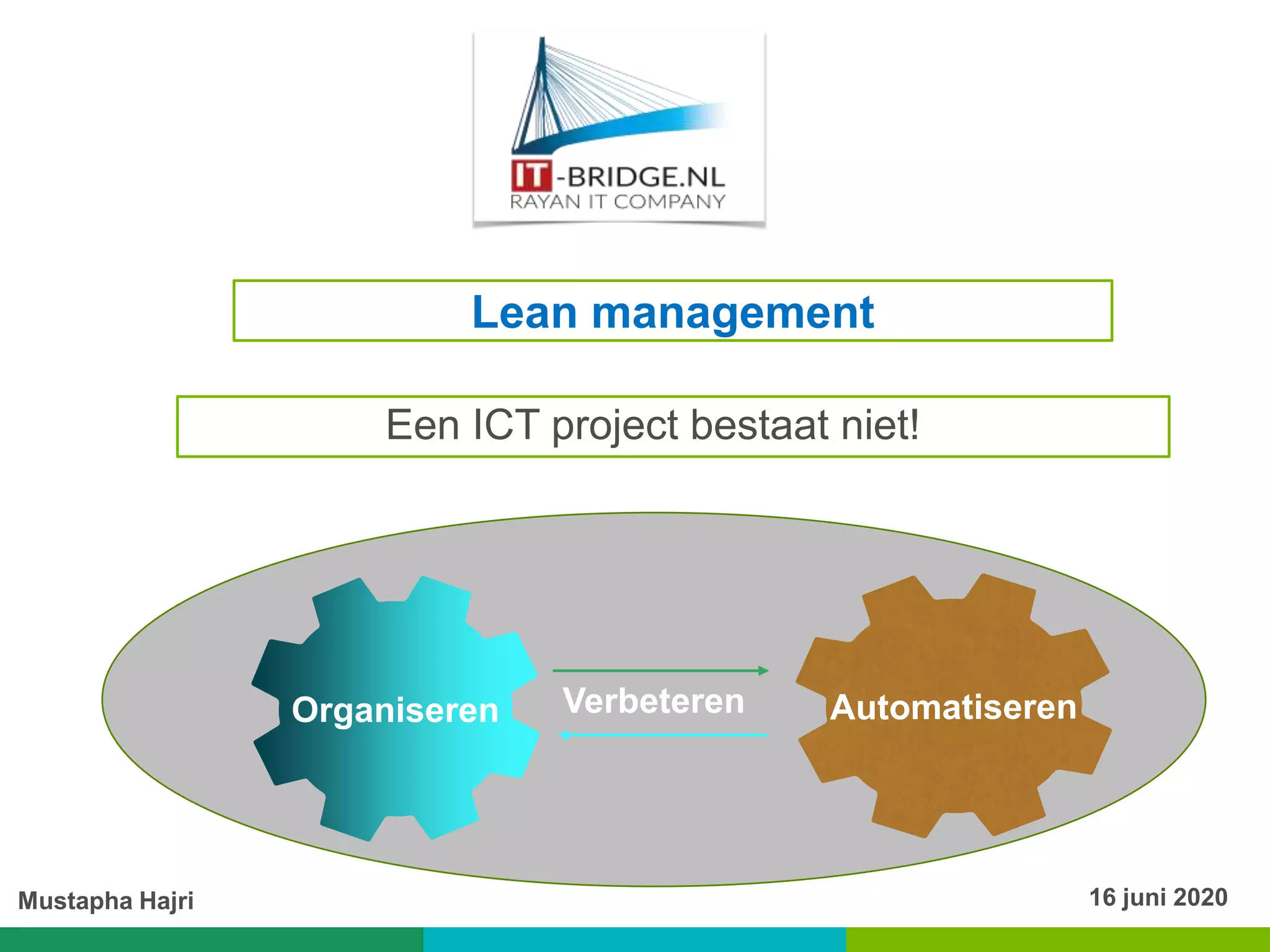 Lean management introductie | PPTX