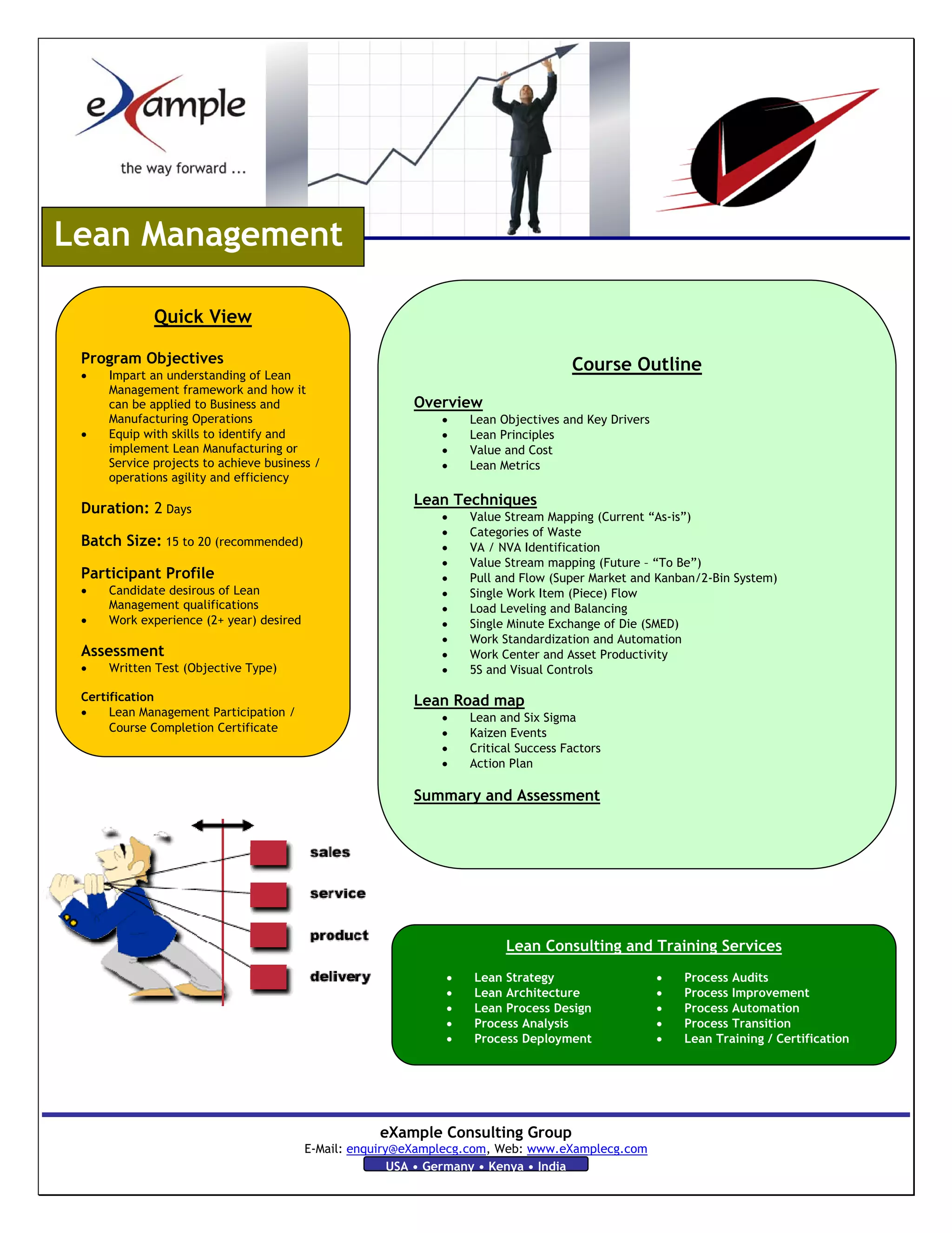 Lean Management Excellence Brochure | PDF