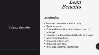 Lean management ppt | PPTX