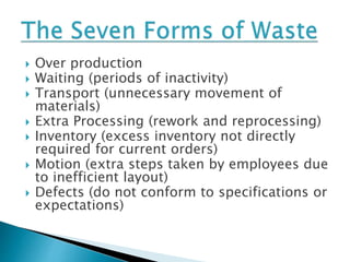 Lean mangement | PPTX