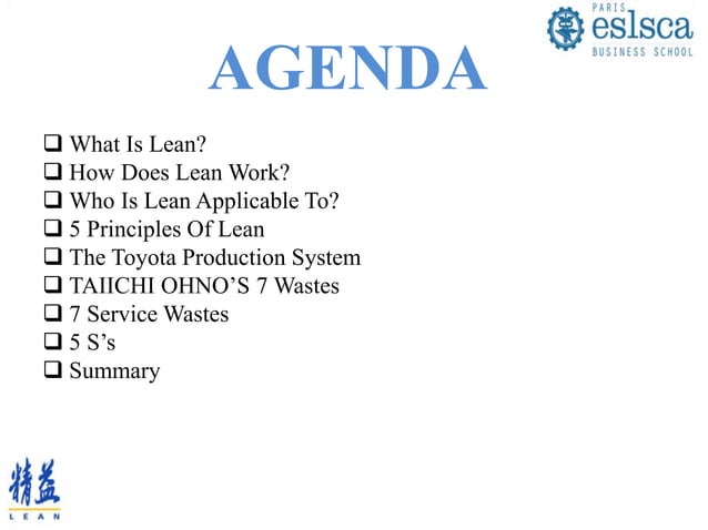 Lean management | PPTX | Manufacturing Industry | Industries