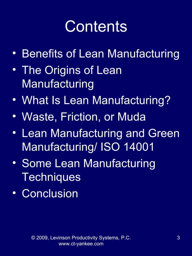 Lean manufacturing | PDF