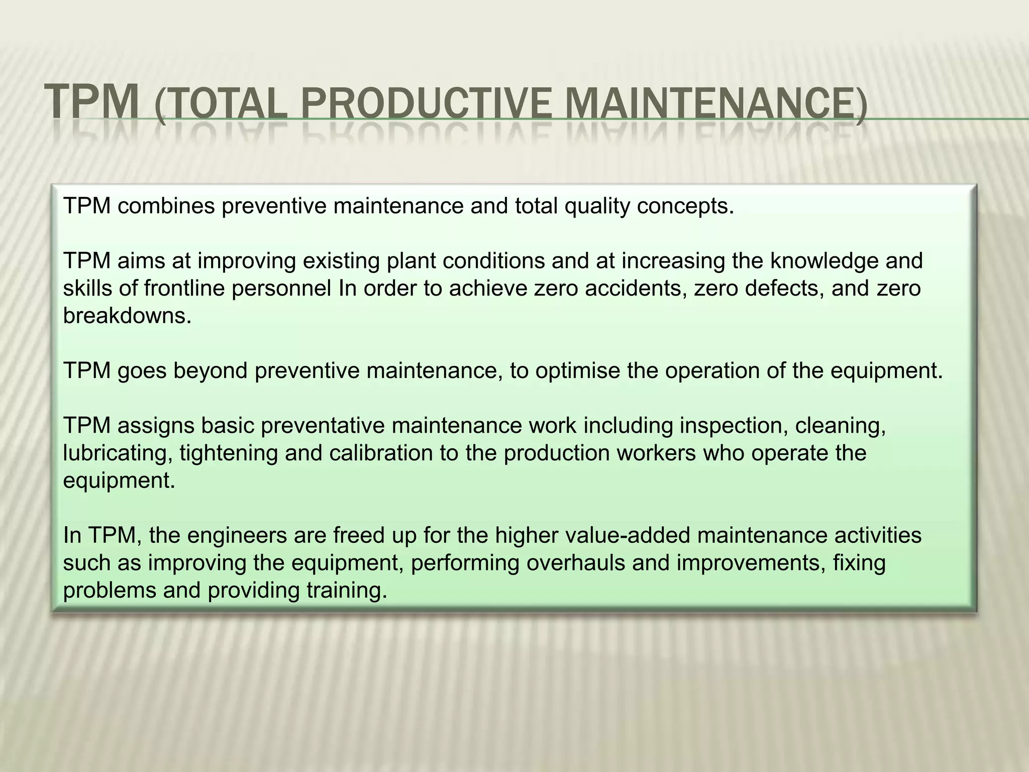 Lean manufacturing basics | PPTX