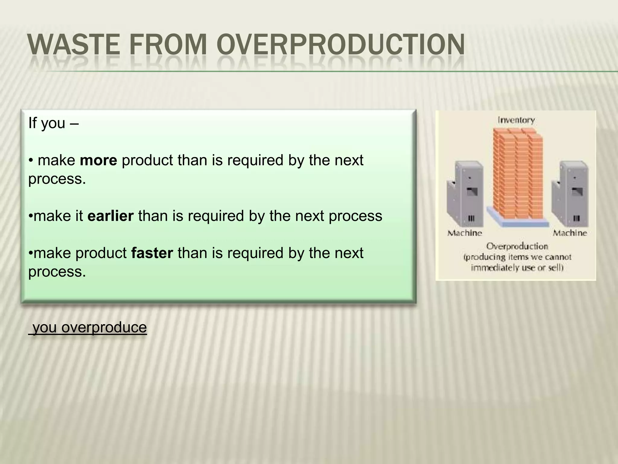 Lean manufacturing basics | PPTX