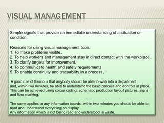 Lean manufacturing basics | PPTX