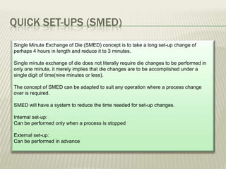 Lean manufacturing basics | PPTX