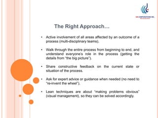 Lean Manufacturing Projects - Introduction | PPTX