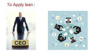 Lean manufacturing [History & Types ] | PPTX