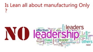 Lean manufacturing [History & Types ] | PPTX