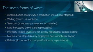 Lean manufacturing | PPTX | Manufacturing Industry | Industries