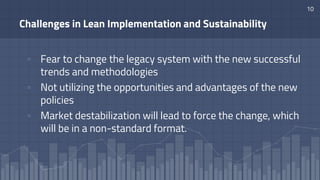 Lean manufacturing | PPTX