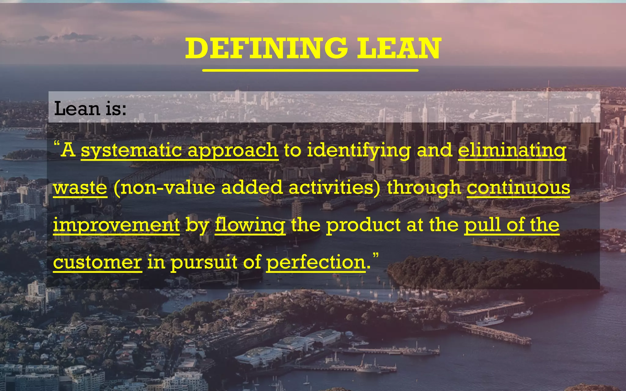 Lean manufacturing - A brief history and tools | PDF