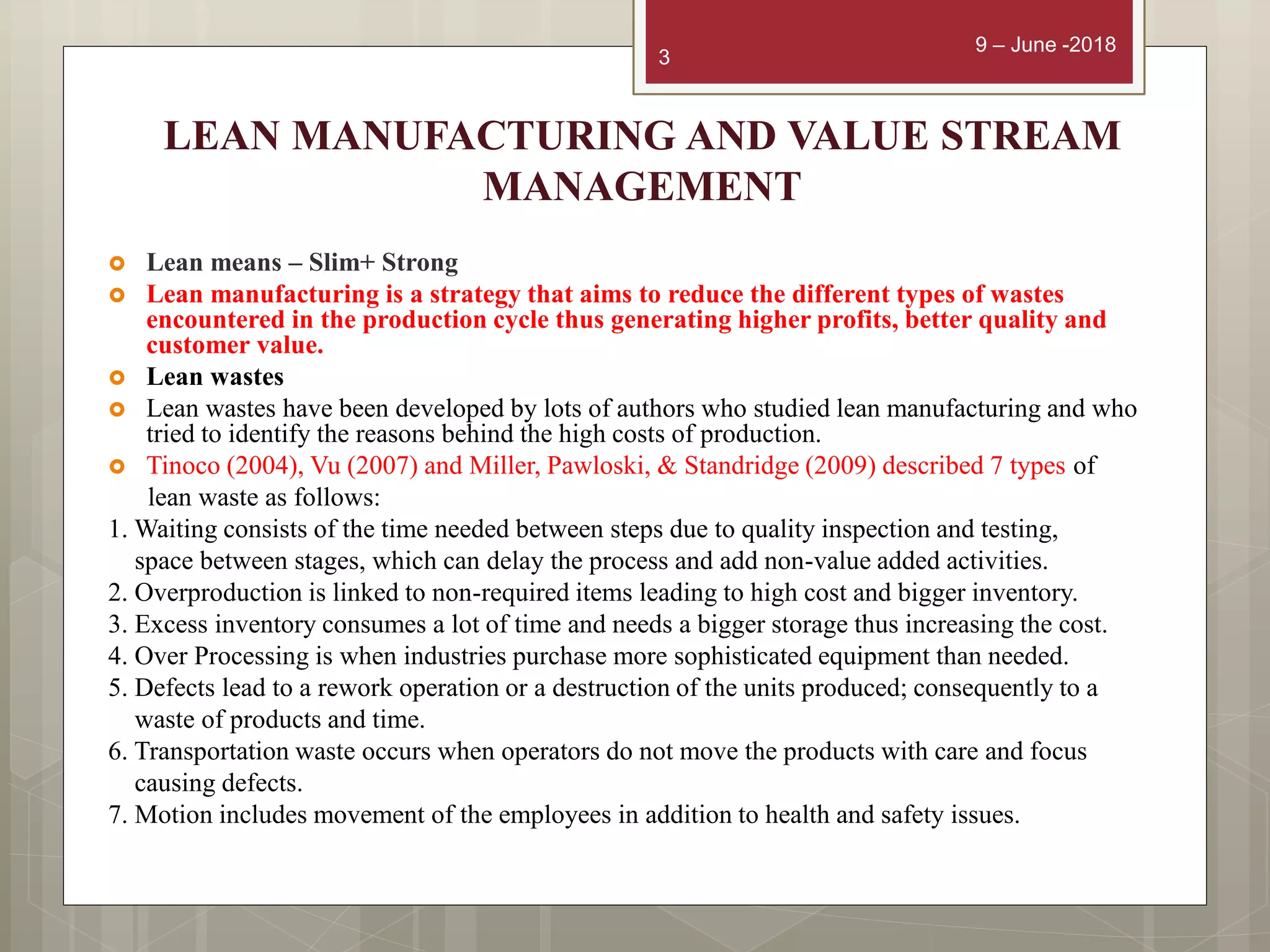 Lean manufacturing | PPT