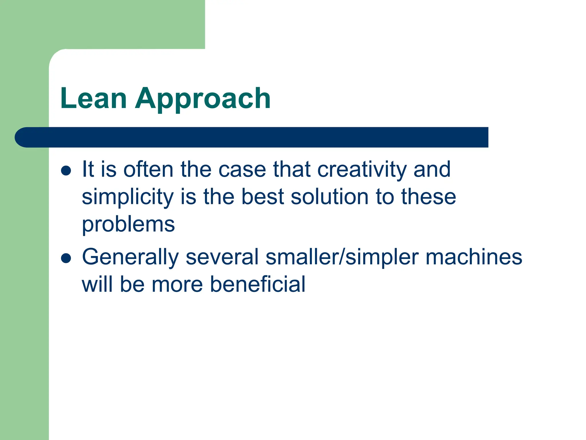 Lean manufacturing presentation in pharmaceuticals industry | PPT