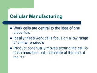 Lean manufacturing presentation in pharmaceuticals industry | PPT