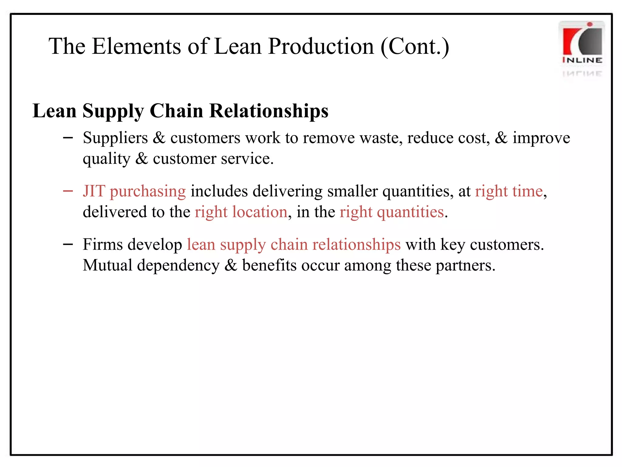 Lean manufacturing & 6s | PPT