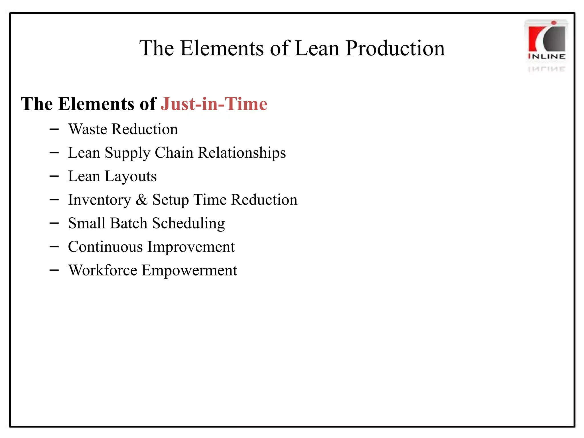 Lean manufacturing & 6s | PPT