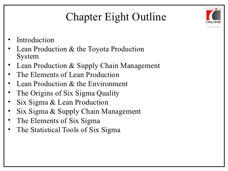 Lean manufacturing & 6s