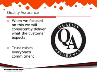 Lean Manufacturing (Concepts, Tools and Quality Management) | PPTX