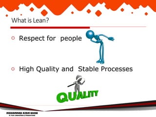Lean Manufacturing (Concepts, Tools and Quality Management) | PPTX