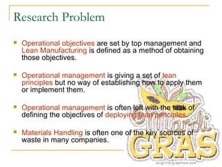 Lean manufacturing case study | PPT