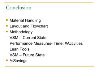 Lean manufacturing case study | PPT