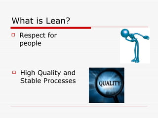 Lean manufacturing concepts and tools and quality management1 | PPT