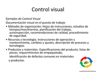 Lean manufacturing control visual | PPT