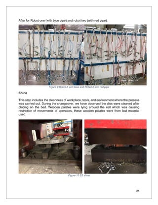 Process improvement using lean tool SMED, kaizan & spaghetti diagram to ...