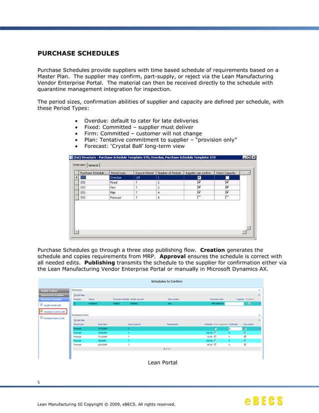 Lean Manufacturing III In Microsoft Dynamics AX | PDF