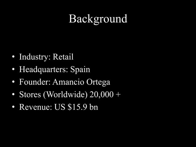 Lean manufacturing in zara | PPTX | Apparel Industry | Industries