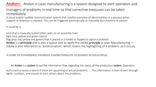 Lean manufacturing notes | PDF