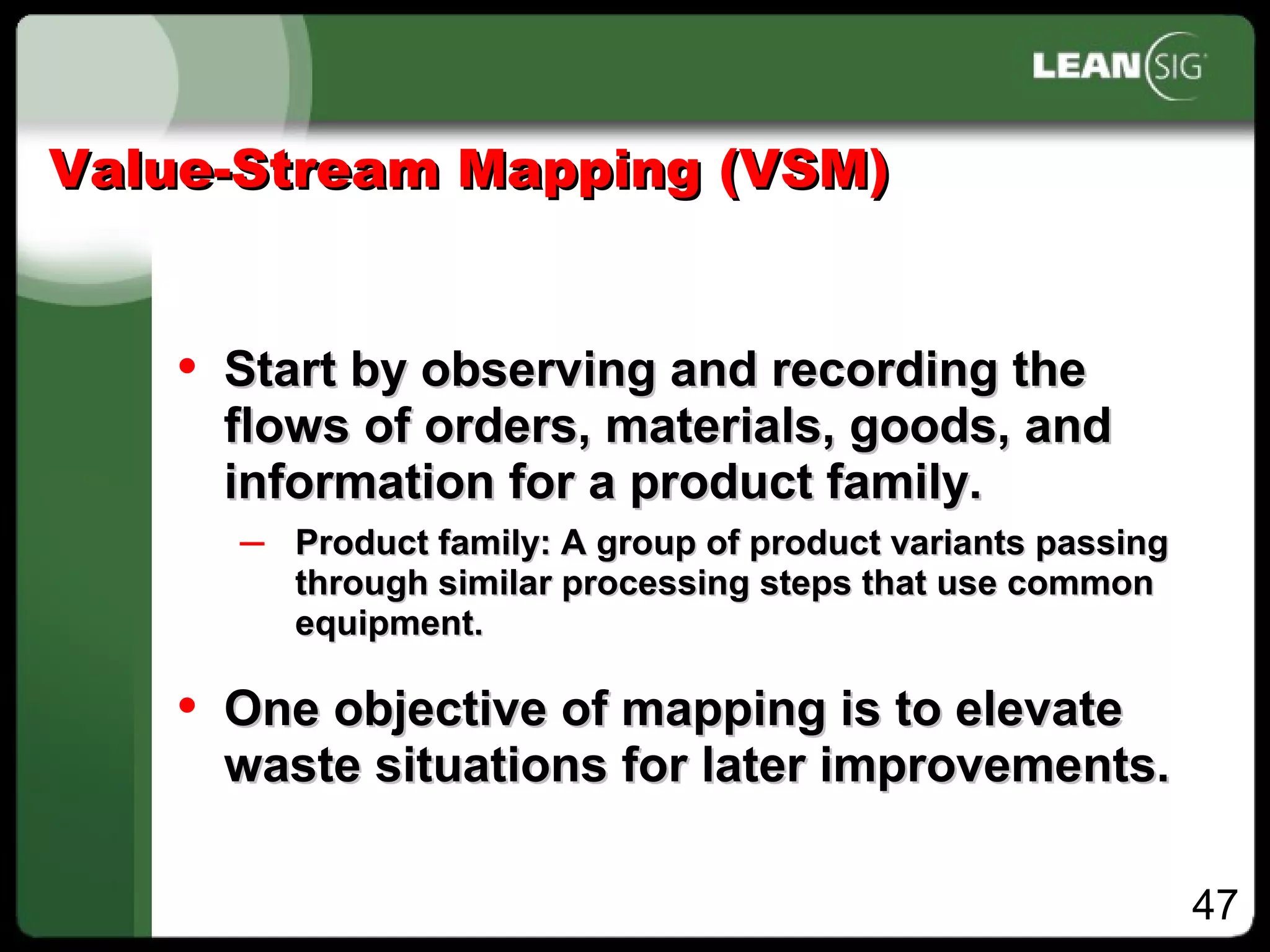 Lean manufacturing overview | PPT