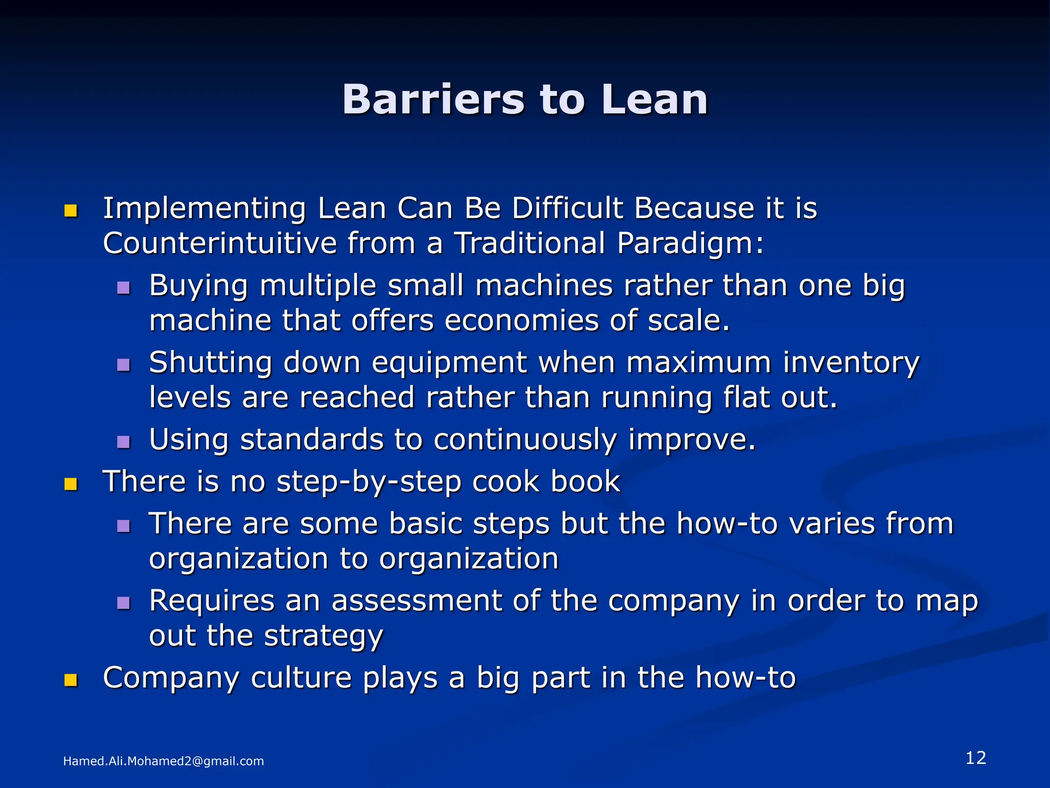 Lean Manufacturing Overview - handbook for sharing | PDF