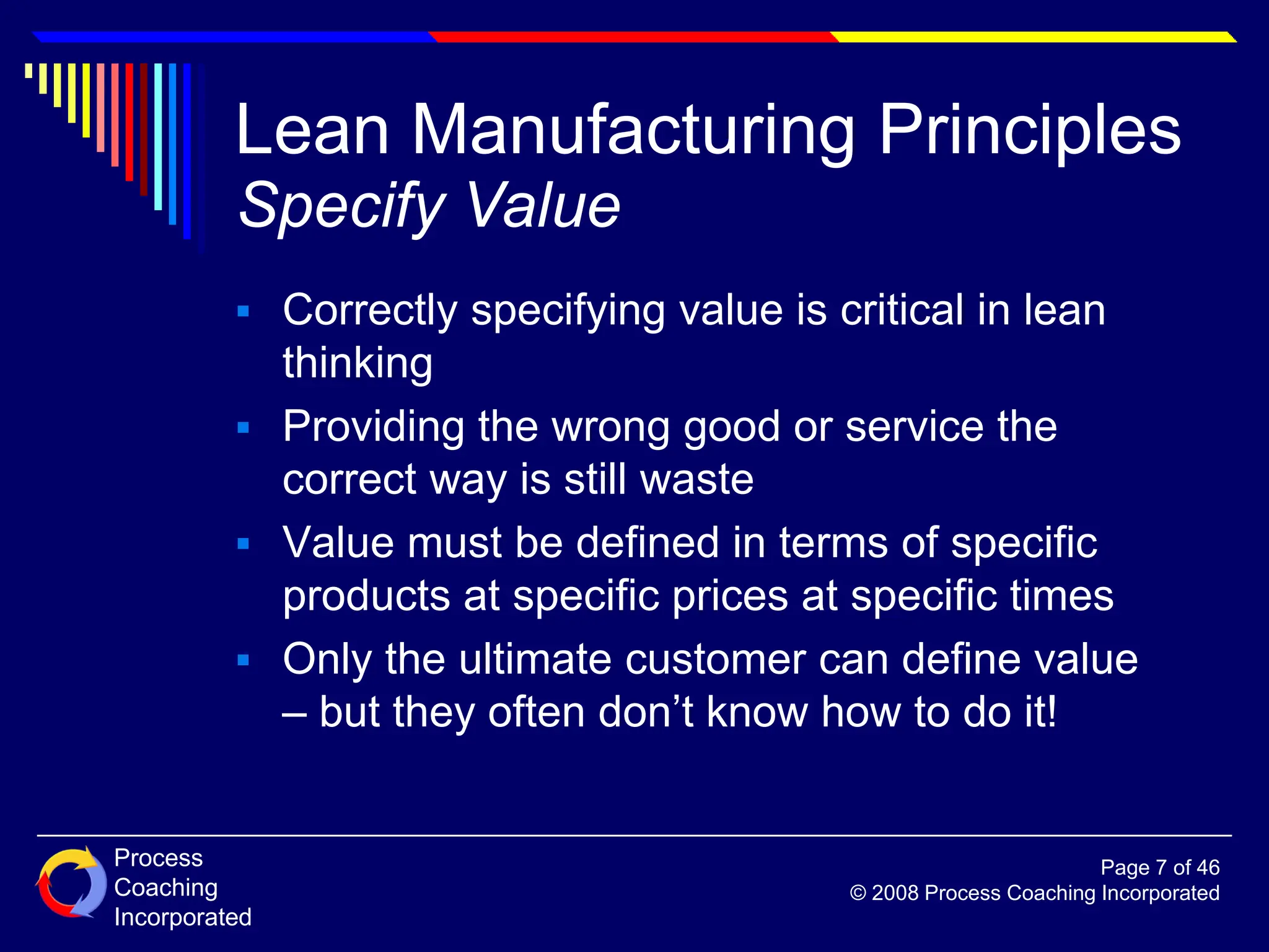 Lean Manufacturing Overview in Engineering | PPT