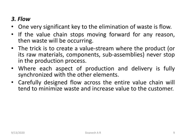 Lean manufacturing principles | PPTX | Manufacturing Industry | Industries