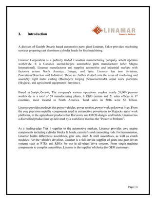 Lean manufacturing project | PDF