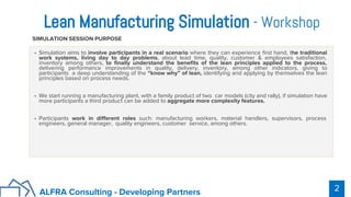 Lean Manufacturign Simulator | PDF