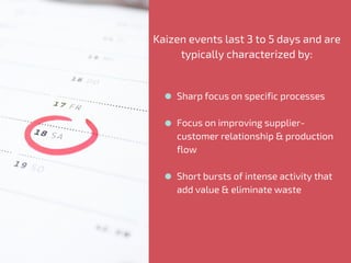 Lean Manufacturing: What is Kaizen? | PDF