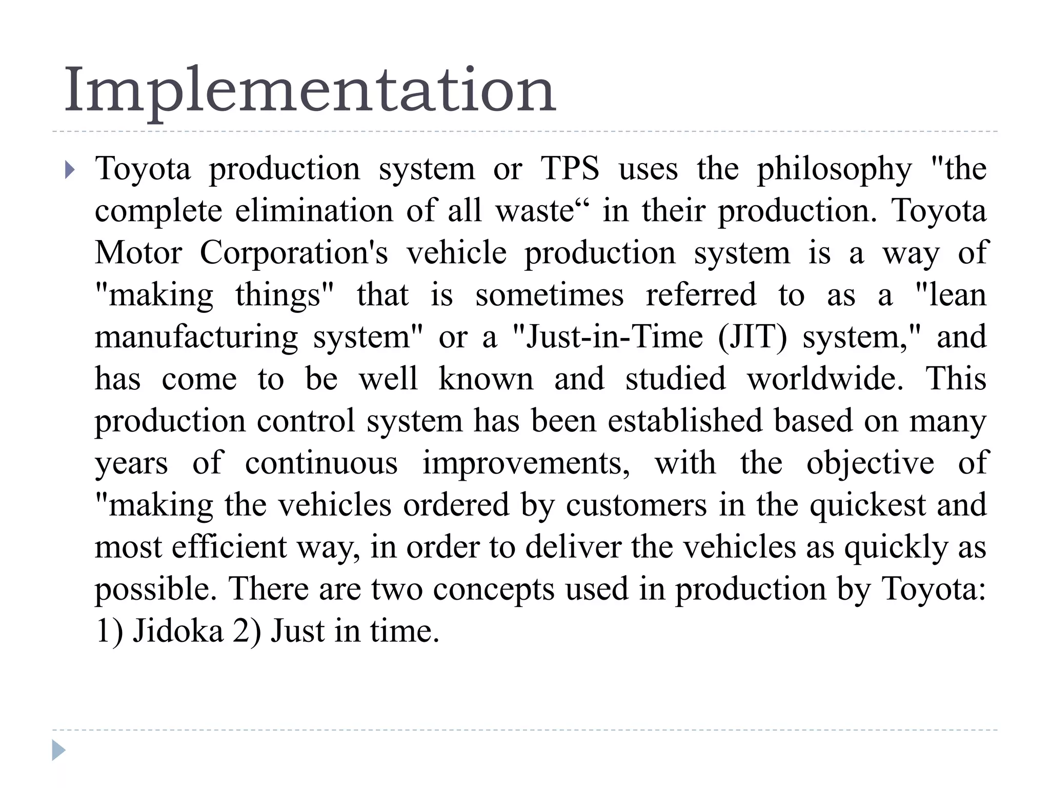 Lean manufacturing | PPT