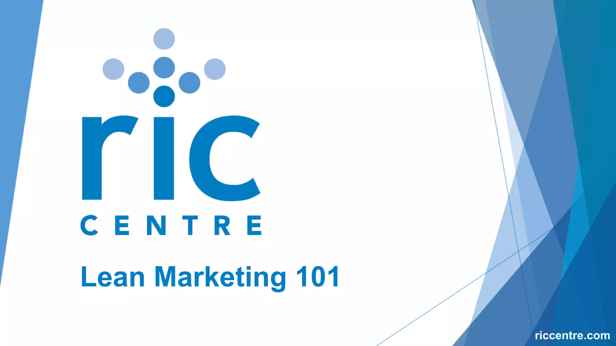 Lean marketing 101 | PDF