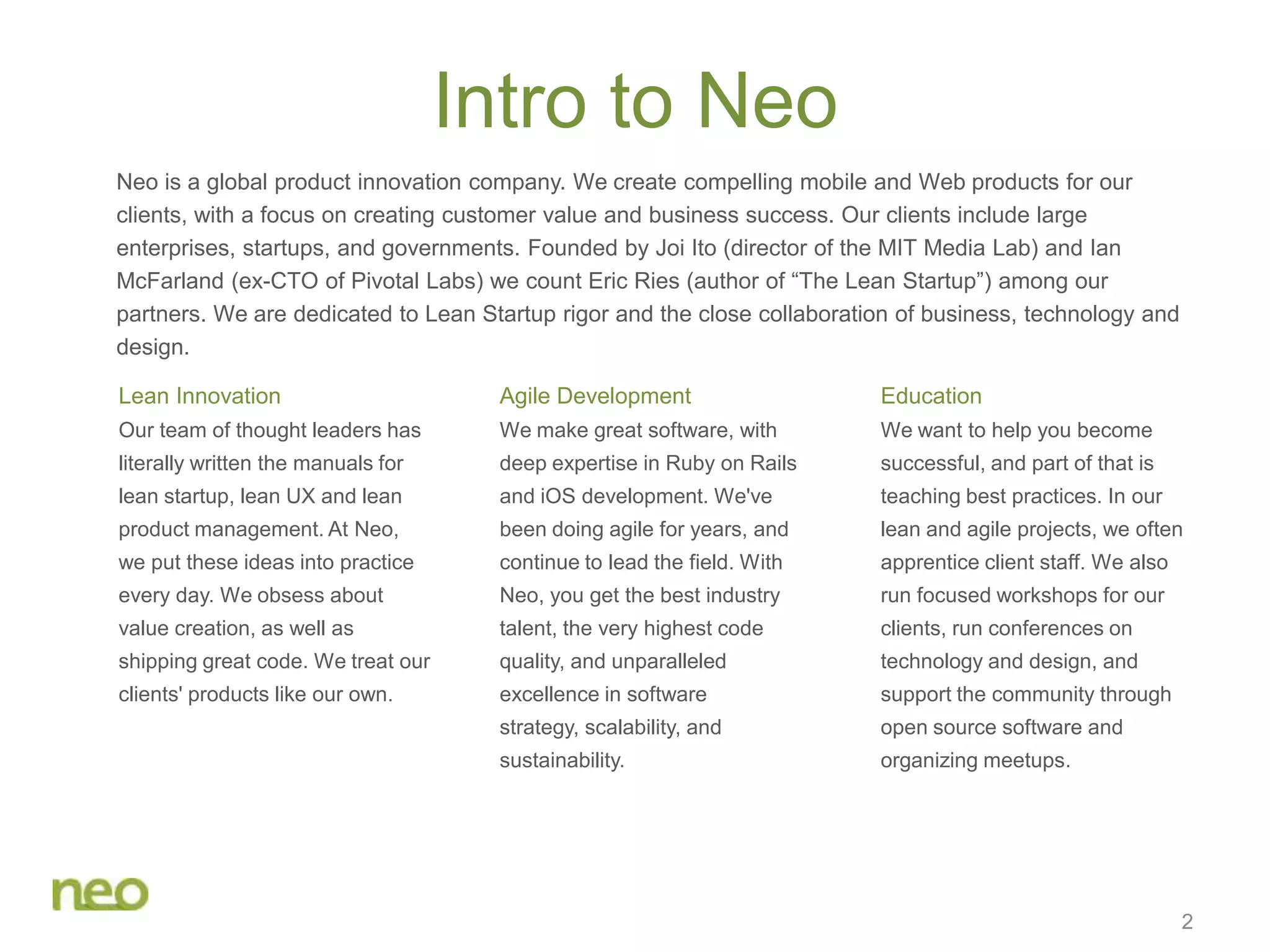 Lean MBA: By David Bland | PPTX